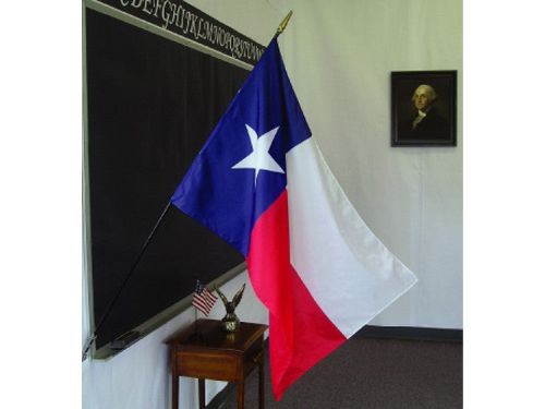 16"x24" Texas Stick Flag for a Classroom • Flagsource Unlimited