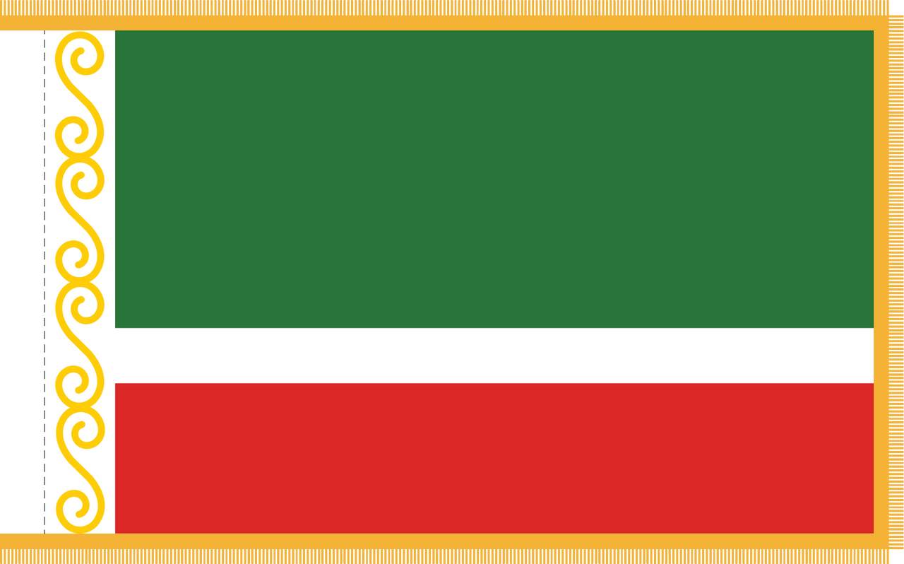 Chechnya Flag for Indoor Use • Flagsource Unlimited