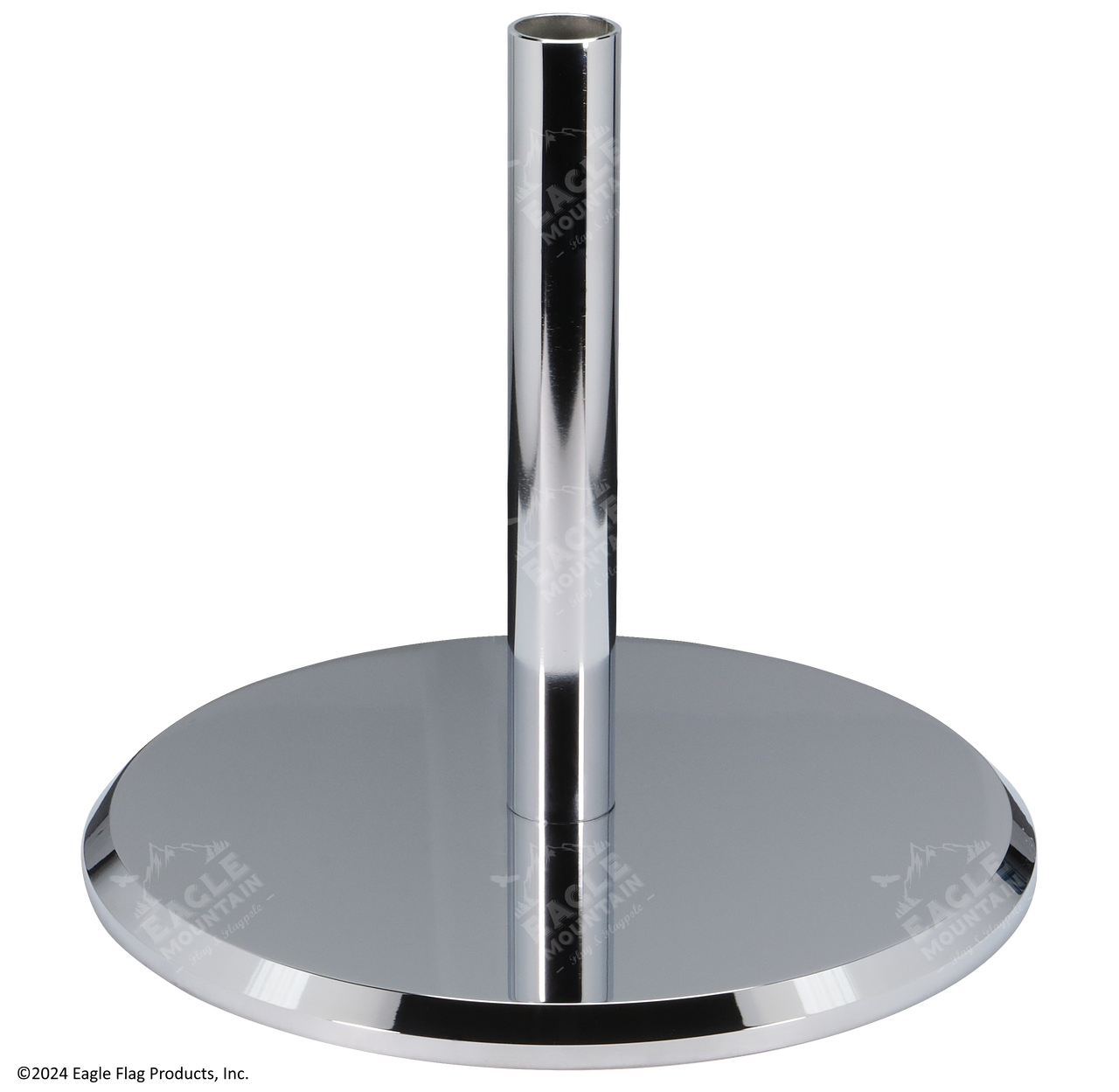 30 lb. Nickel Plated Guidon Stand • Flagsource Unlimited