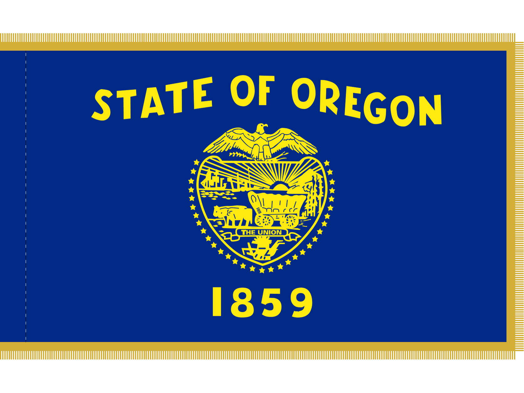 Oregon Flag for Indoor Use • Flagsource Unlimited