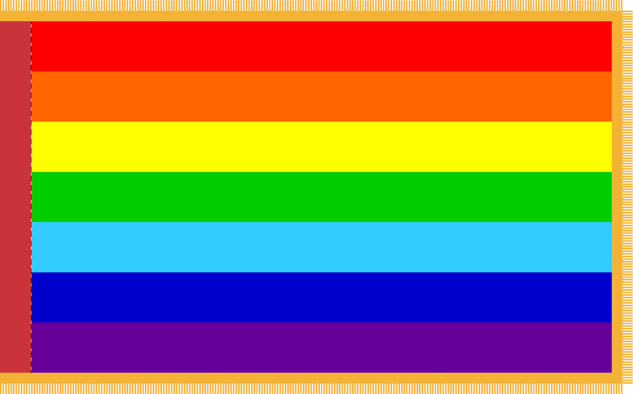 World CO-OP Flag for Indoor Use • Flagsource Unlimited