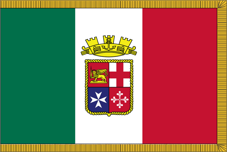 Italian Ensign Flag for Indoor Use • Flagsource Unlimited